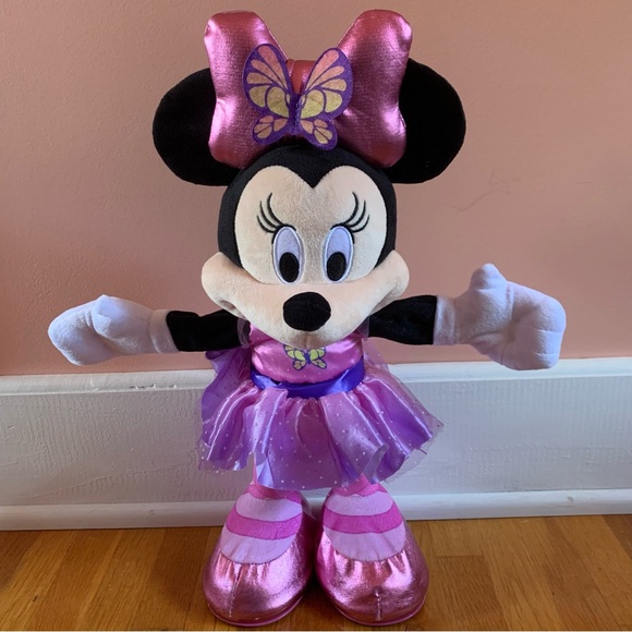 Disney | Toys | Disney Minnie Mouse Butterfly Ballerina Sings Dances ...